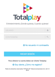 Pago en línea Totalplay. Paga en línea, rápido y seguro.