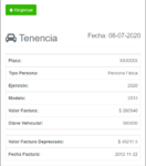 Pago en línea de Tenencia CDMX