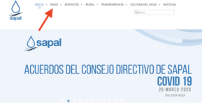 ¿Cómo pagar mi recibo de agua SAPAL en línea?