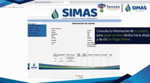 ¿Cómo pagar mi recibo de agua SIMAS Torreón en línea?